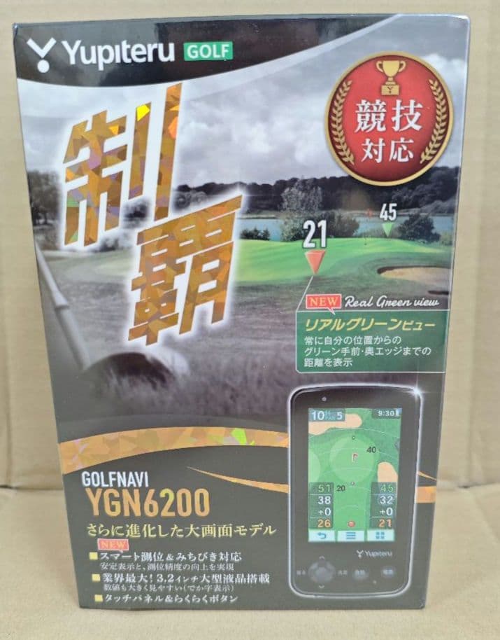 YUPITERU YGN6200（GPSゴルフナビ距離計）