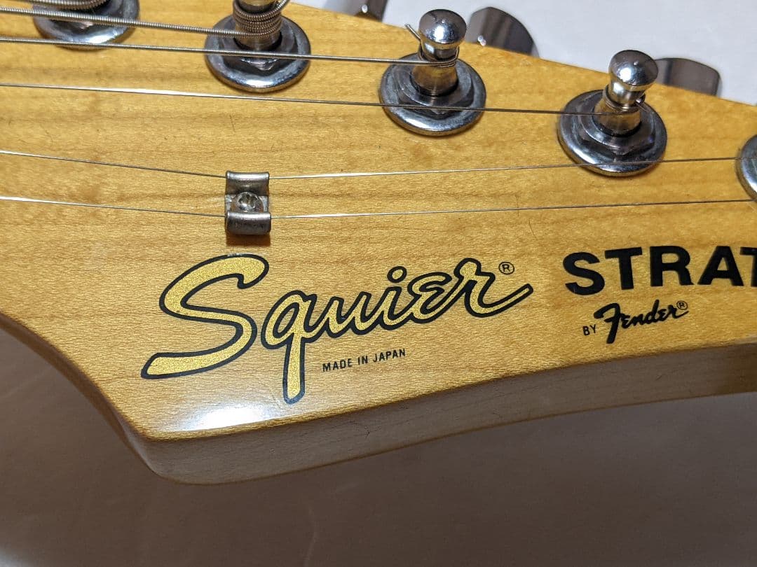 Squier by Fender Stratocaster 日本製 Eシリアル