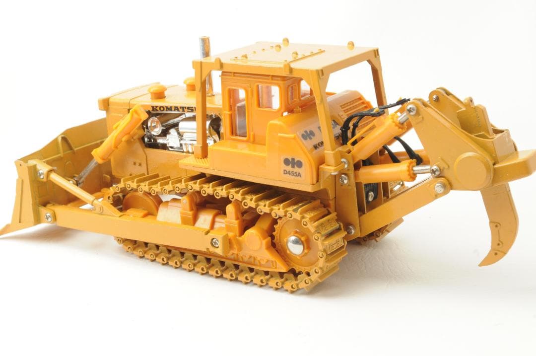 KOMATSU コマツ ブルドーザ D455A 1/50 金属履帯 ダイヤペット