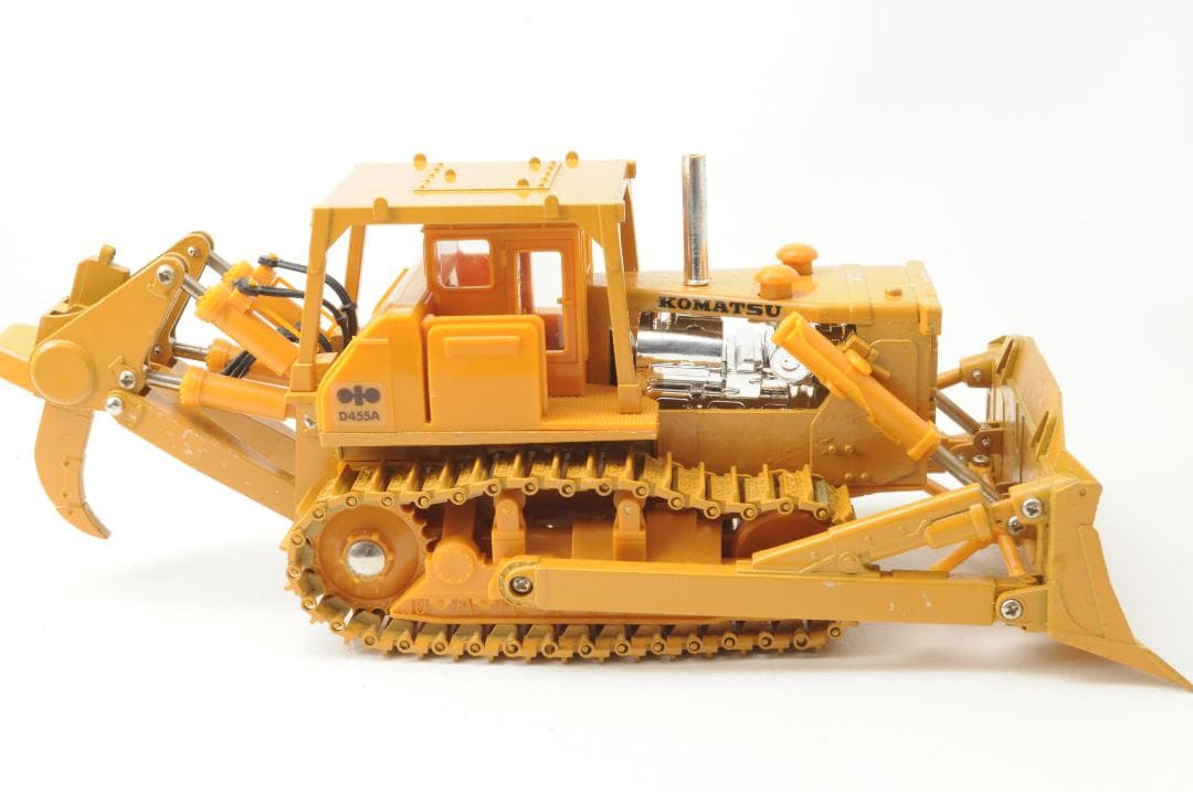 KOMATSU コマツ ブルドーザ D455A 1/50 金属履帯 ダイヤペット