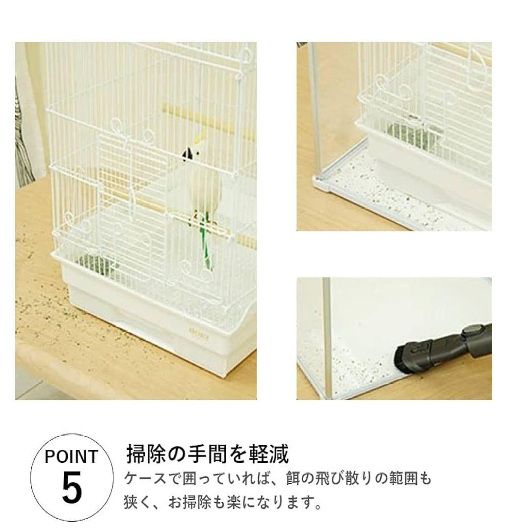 売切り価格！】美品】とりまる Lサイズ 鳥かご　アクリル カバー インコ　訳あり