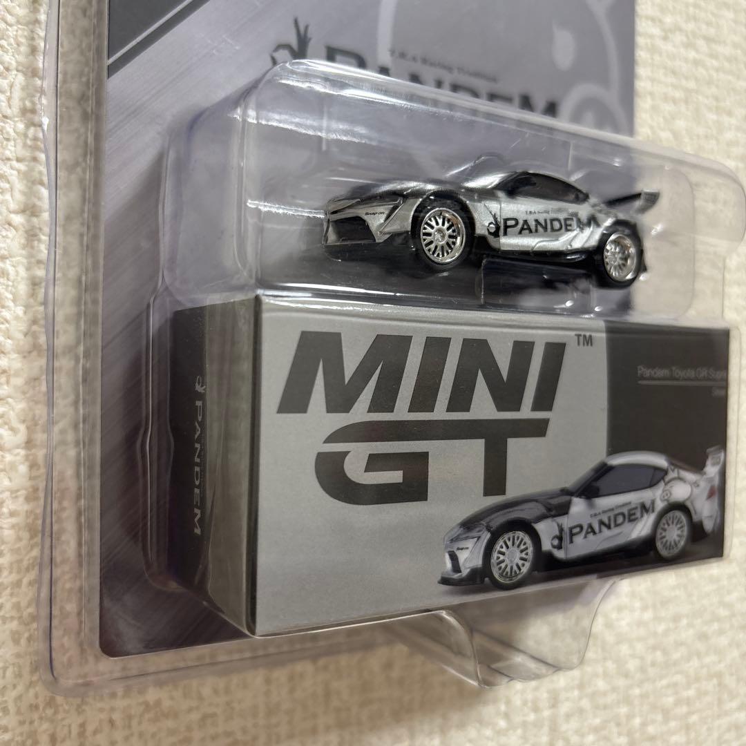 MINI GT Pandem Toyota GR Supra シルバー