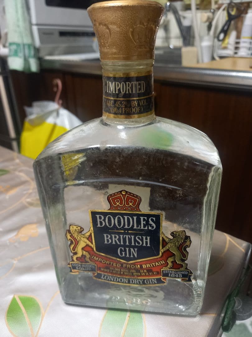 Boodles British Gin ロンドンドライジン 43%
