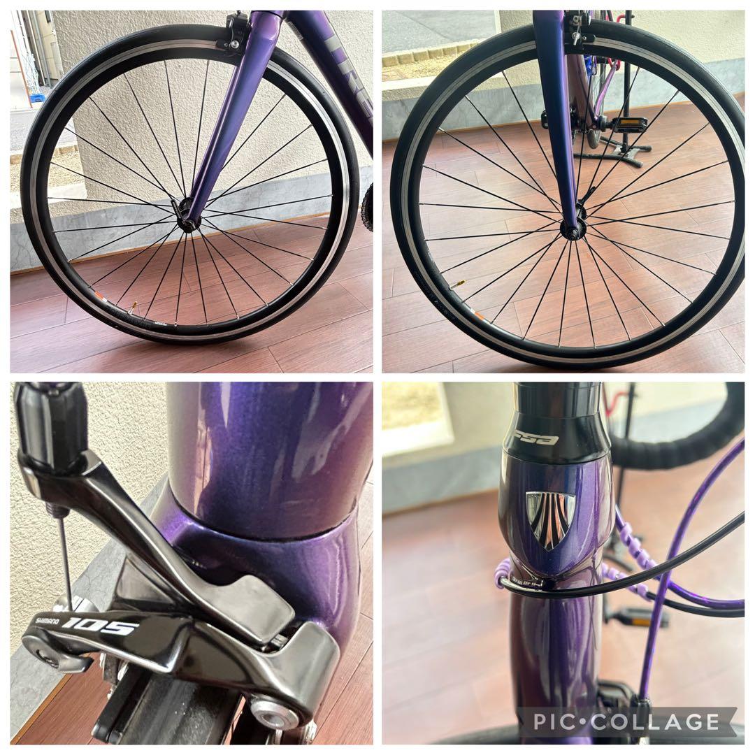 美品！TREK EMONDA ALR5 105 R7000 2019 パープル