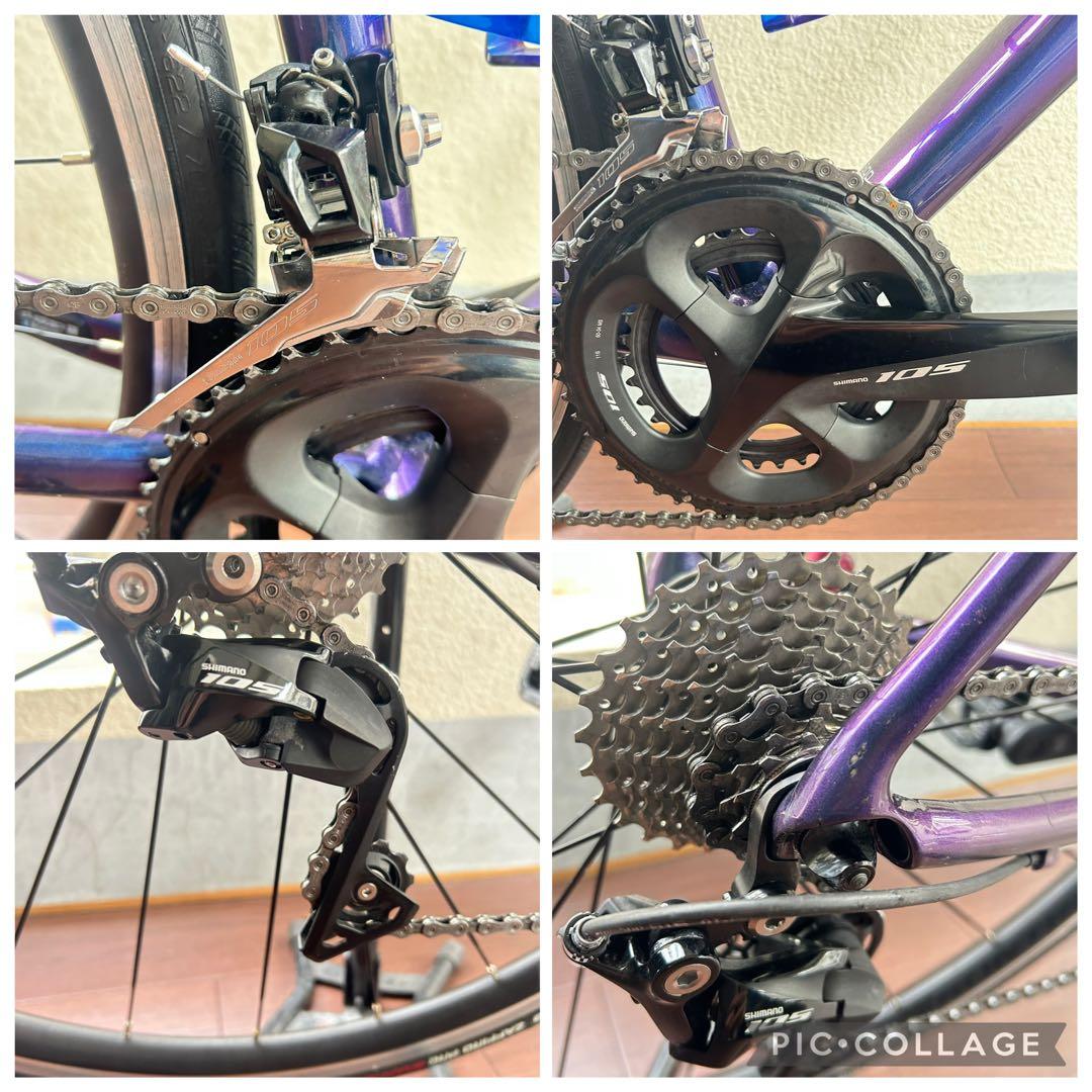 美品！TREK EMONDA ALR5 105 R7000 2019 パープル