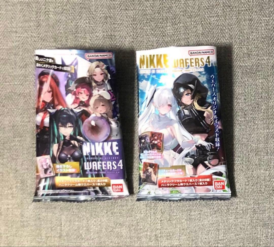 勝利の女神NIKKE ウエハース4 コンプリート全28種類（パッケージ2種付き）