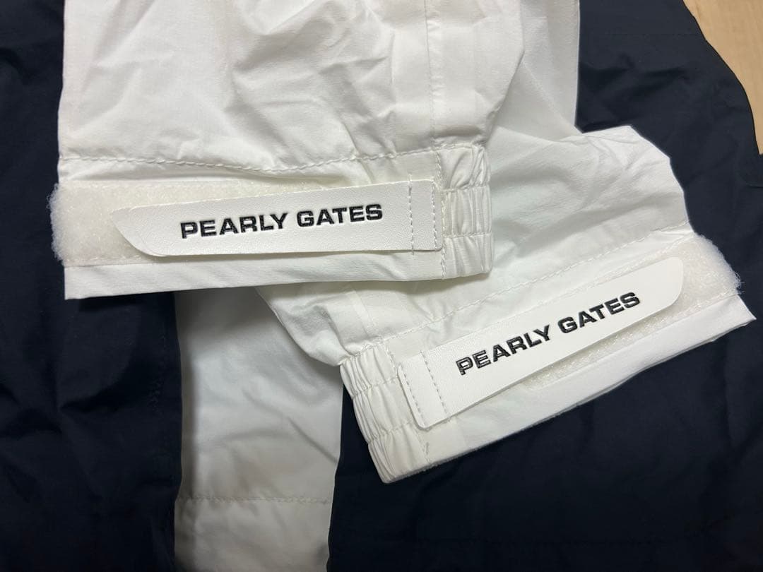 【新品未使用】パーリーゲイツレインウェア　白×ネイビーPEARLY GATES