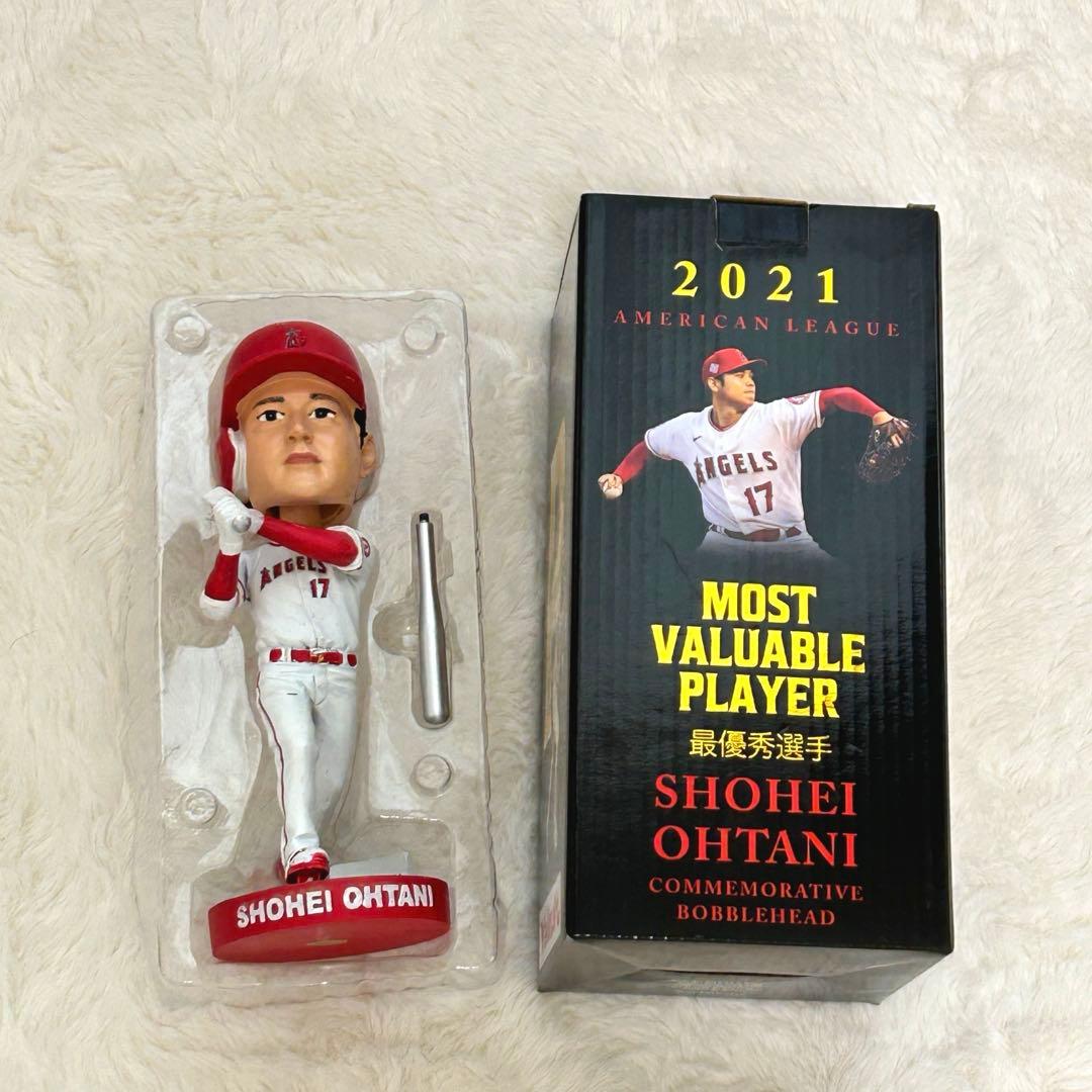 【未使用新品】大谷翔平 MVP フィギュア 2021 エンゼルス 最優秀選手