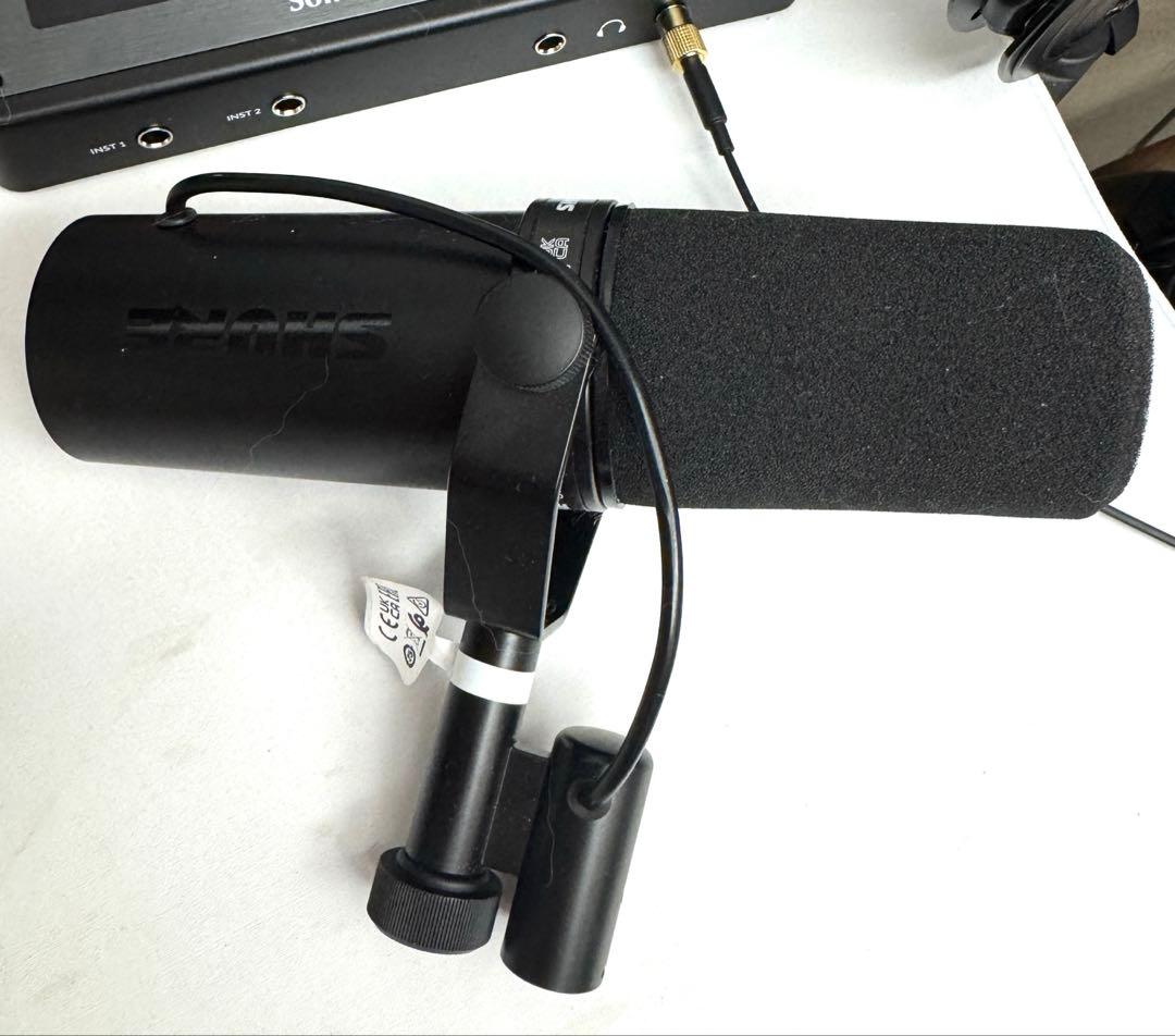 SHURE SM7dB 正規品【2025年7月購入】付属品完備