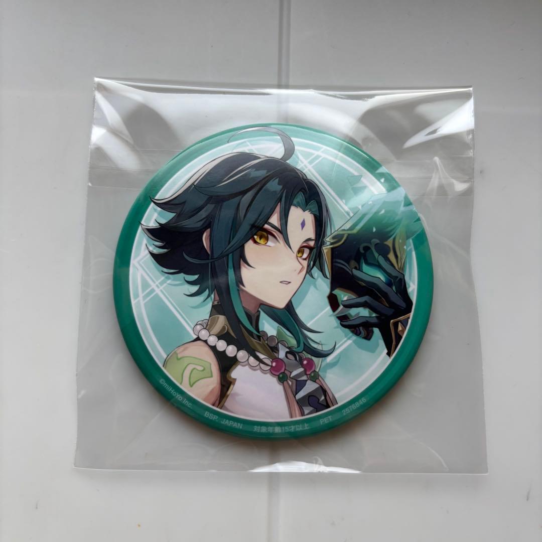 原神 魈 GIGO SEGA セガ コラボ 缶バッジ