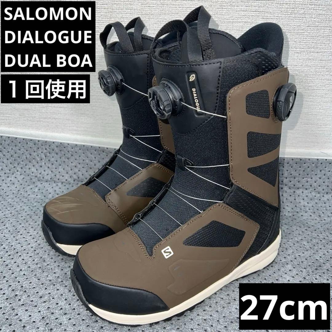１回使用 27cm SALOMON DIALOGUE DUAL BOAブーツ