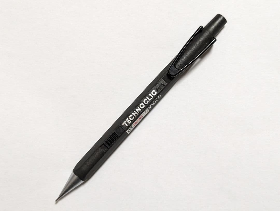 Pentel　テクノクリック　廃盤シャープペンシル　0.5mm　自動芯出し