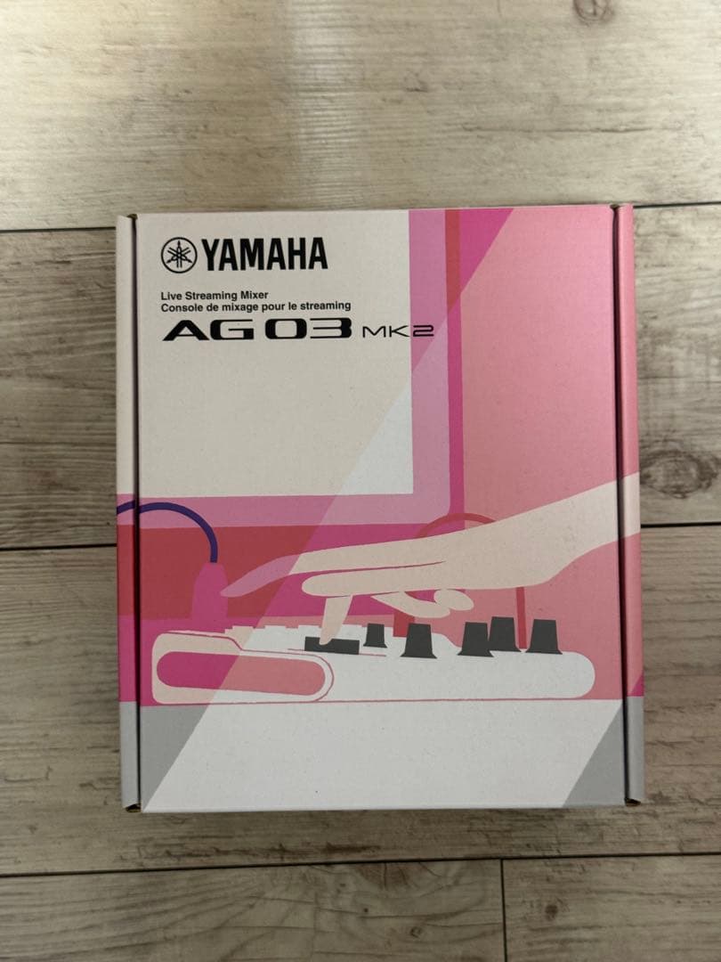 YAMAHA ライブストリーミングミキサー 3チャンネル AG03MK2