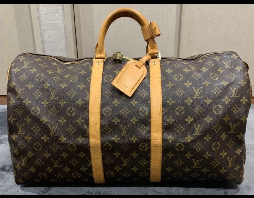 Louis Vuitton ルイヴィトン モノグラム　キーポル55cm ボストン
