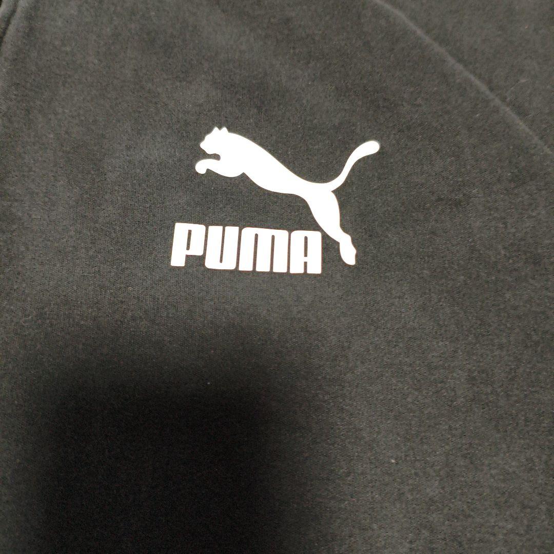 PUMA トラックジャケット ブラック/ホワイト