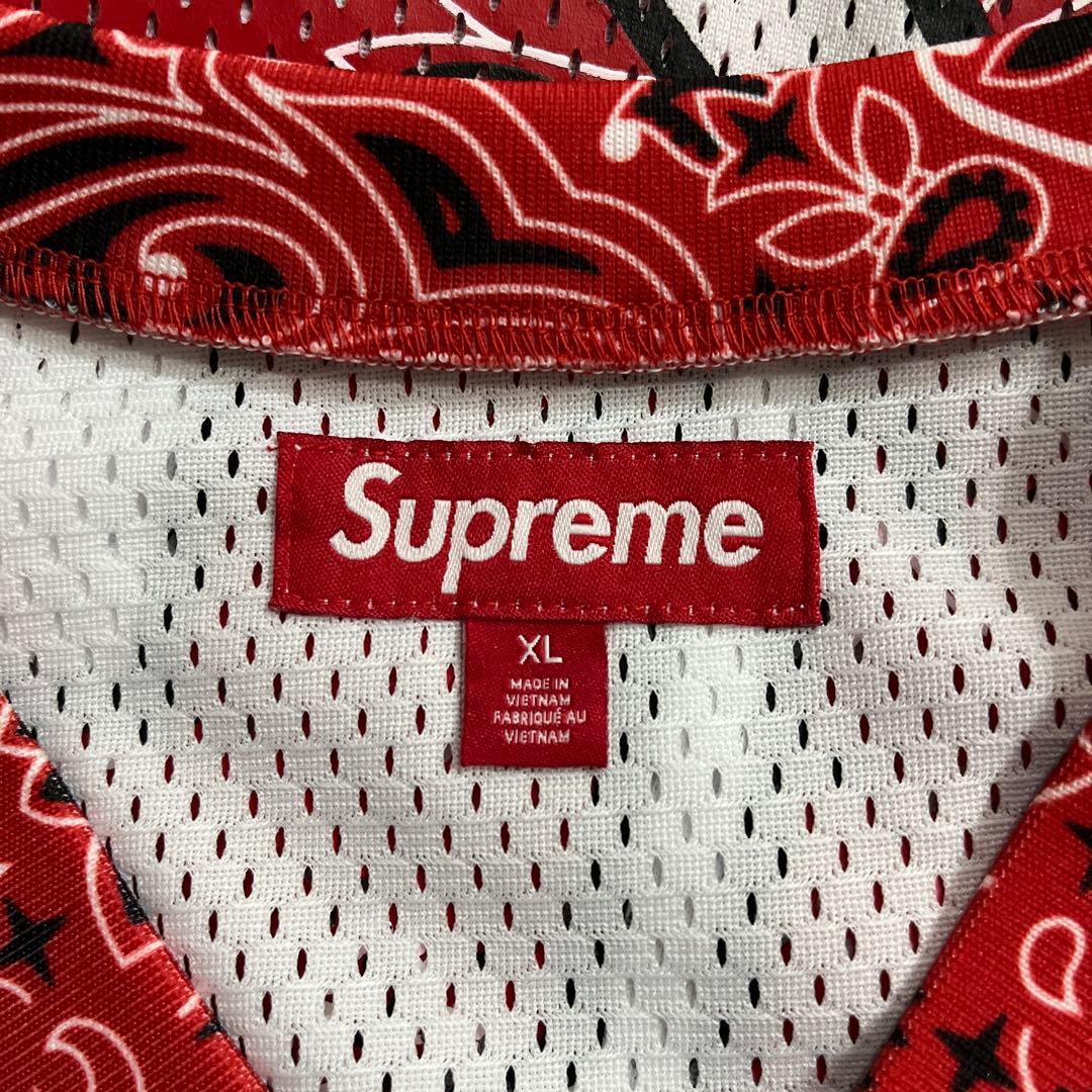 supreme Bandana Football Jersey サイズXL