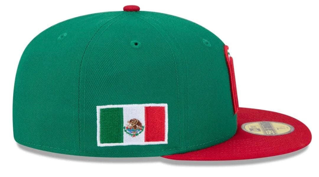WBC 2026 メキシコ代表 公式キャップ グリーン/レッド 7 3/8