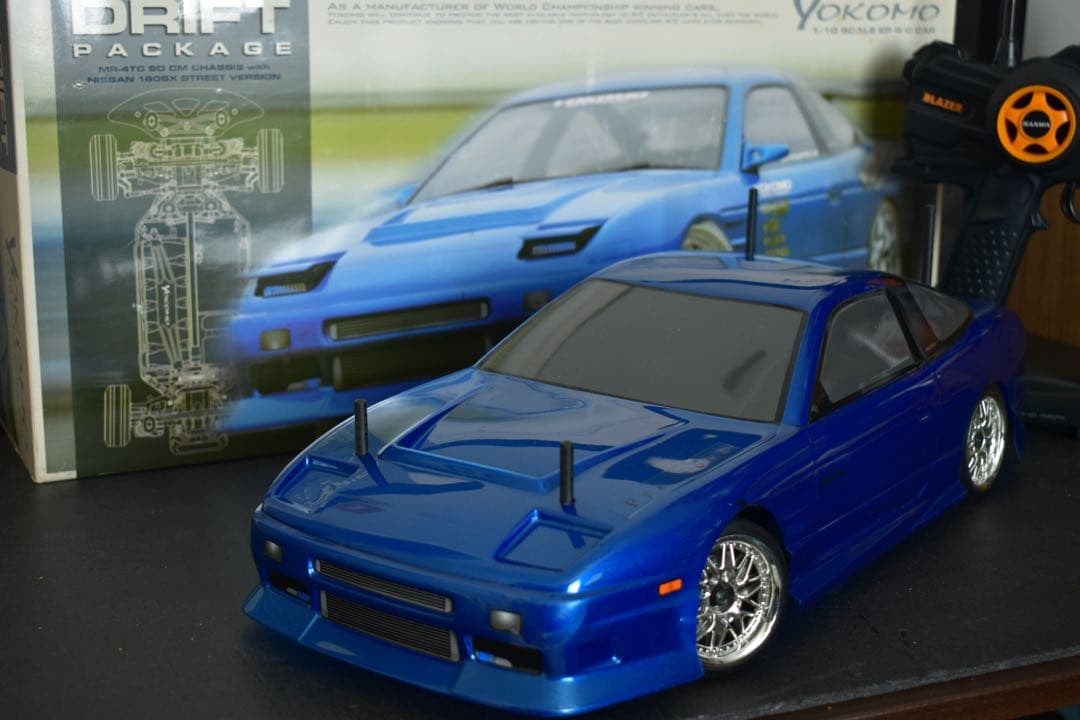1/10 ヨコモ ドリフトパッケージ 180SX メカ付き 動作確認済み