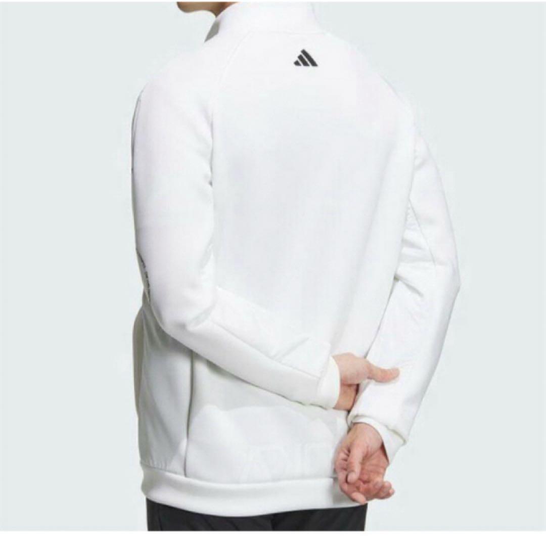 送料無料 新品 adidas GOLF ダンボールニット フルジップXXL WT