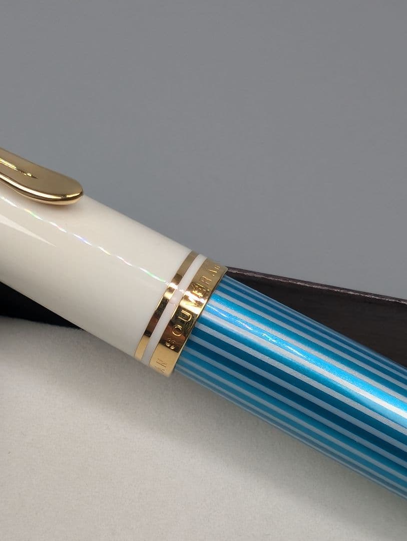 ペリカン スーベレーン M600 ターコイズホワイト ニブEF 　Pelikan