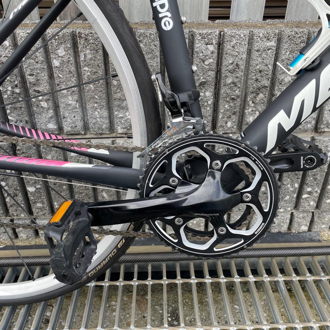 MERIDAロードバイクRIDE400 lampre 2✕11速 超美車送料無料
