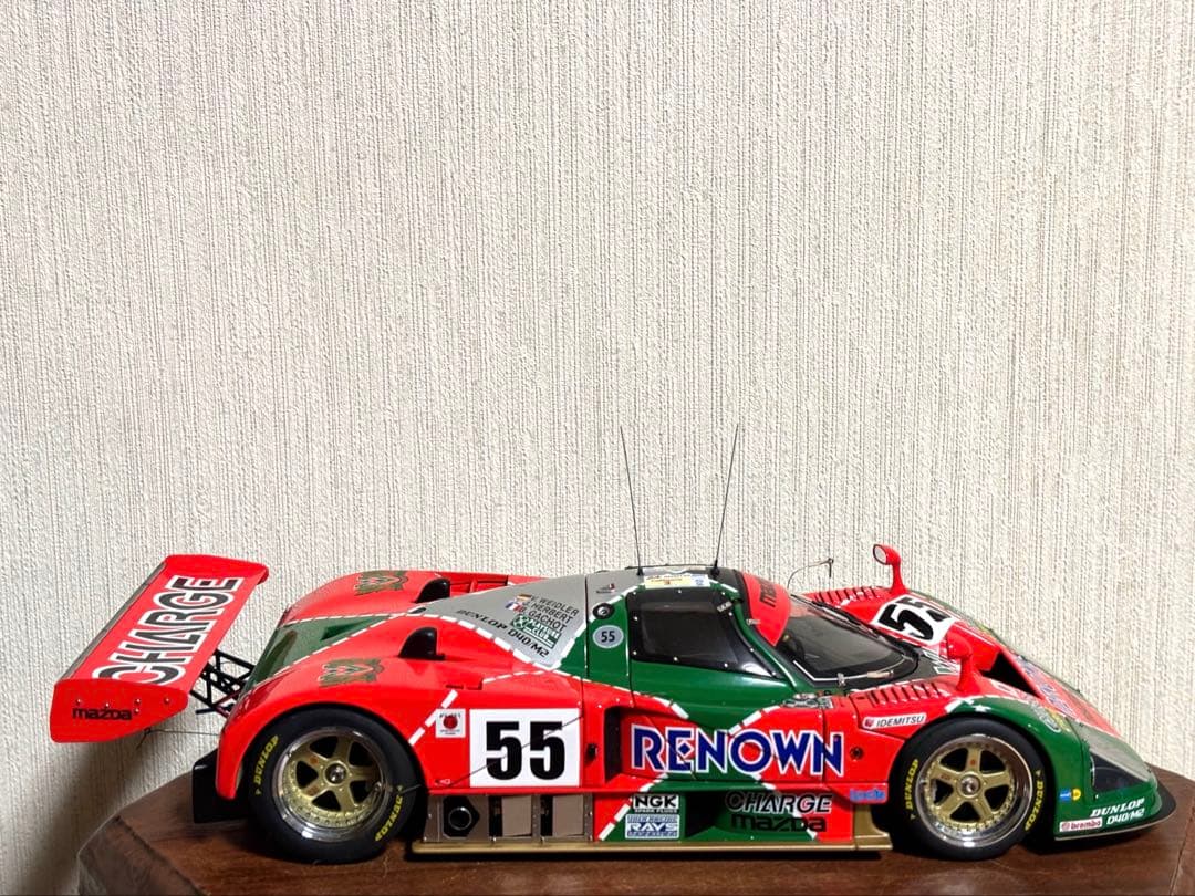 Mazda 787B LEMANS WINNER1991ミニカー 1/18