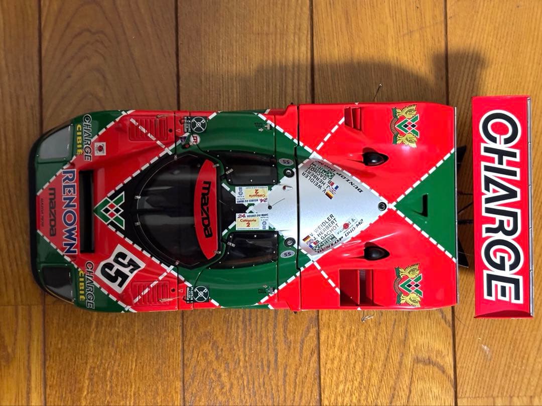 Mazda 787B LEMANS WINNER1991ミニカー 1/18
