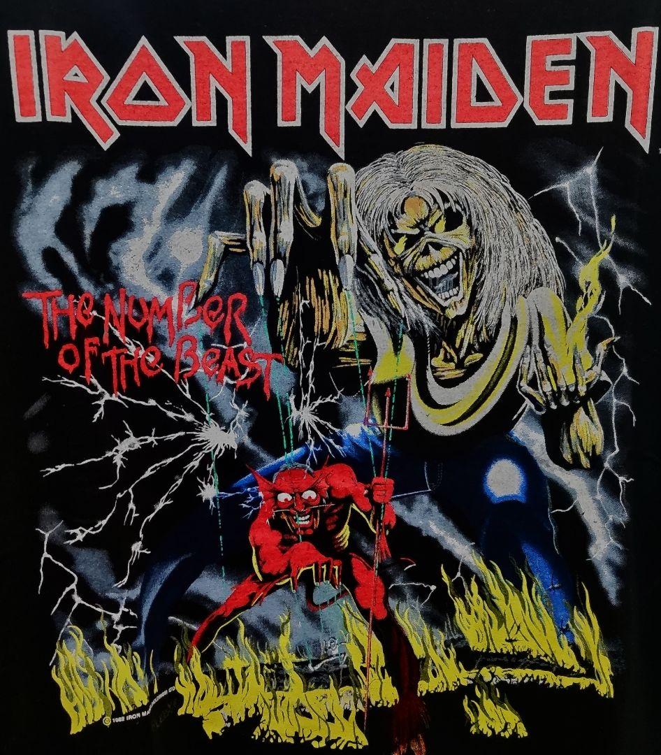 激レア！IRON MAIDEN Beast 1982年製 Vintage 新品
