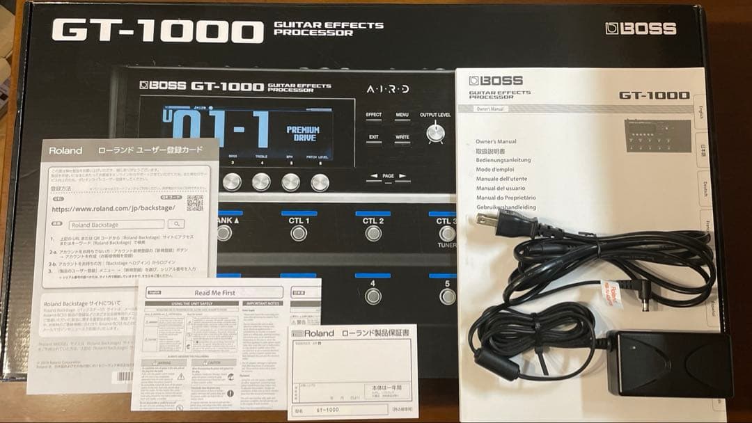 BOSS／GT-1000 Guitar Effects Processor