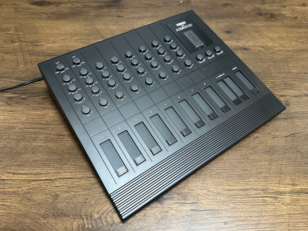 未使用に近い美品　YAMAHA KM802 アナログミキサー　取り扱い説明書付き