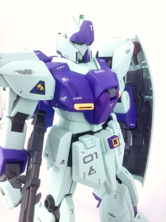 MG リ・ガズィ(ユニコーンVer.)ガンプラ塗装済完成品