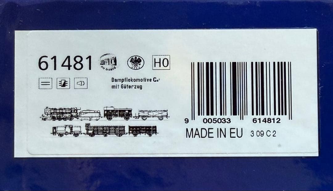 ROCO 61481 プロイセン国鉄 G8 K.P.E.V（HO）DCCサウンド