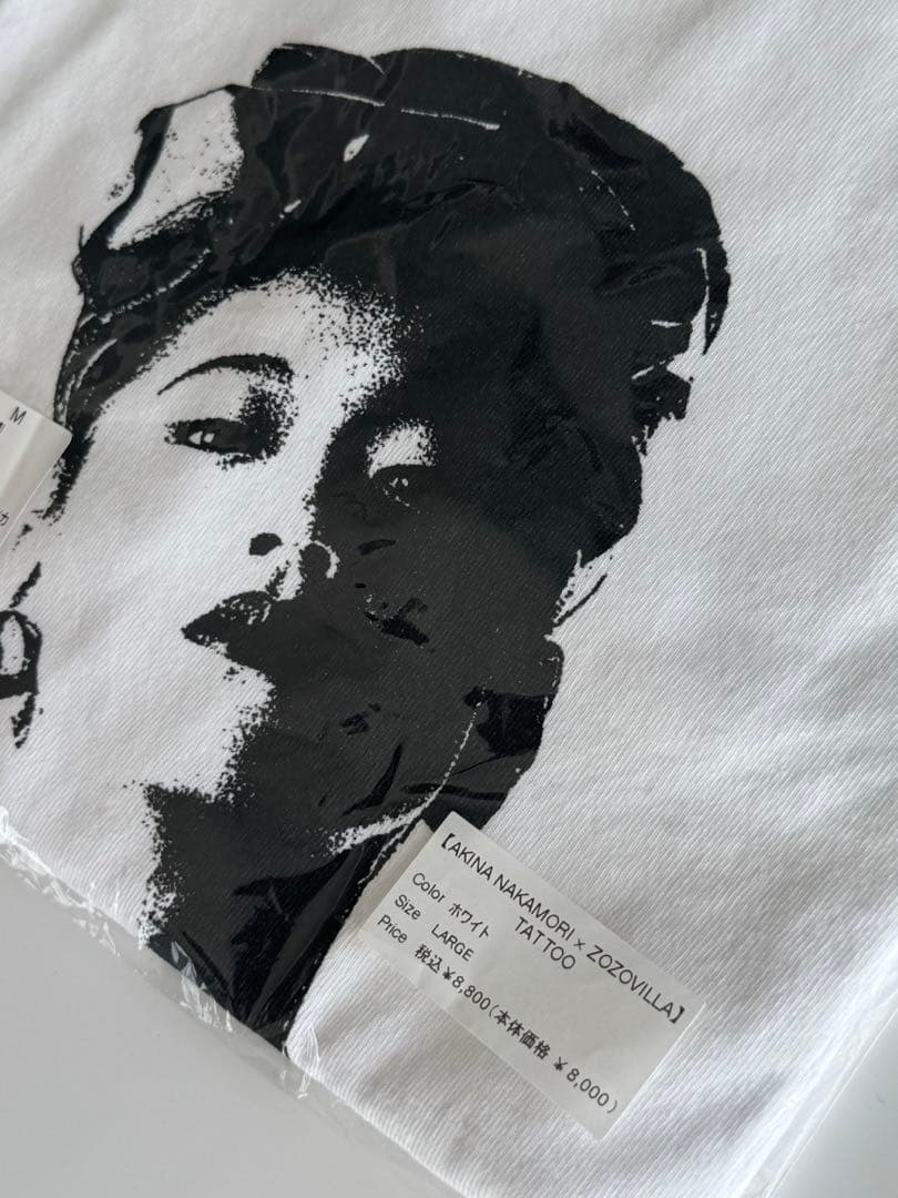 新品　未開封　中森明菜　ZOZOVILLA コラボTシャツ TATOO
