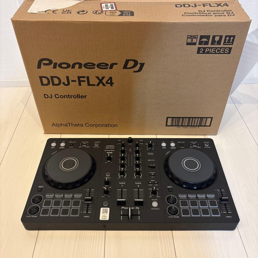 ほぼ新品！Pioneer DDJ FLX4 試用のみ 箱あり