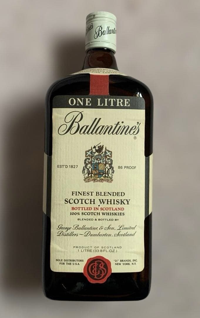 Ballantine's スコッチウイスキー 1リットル