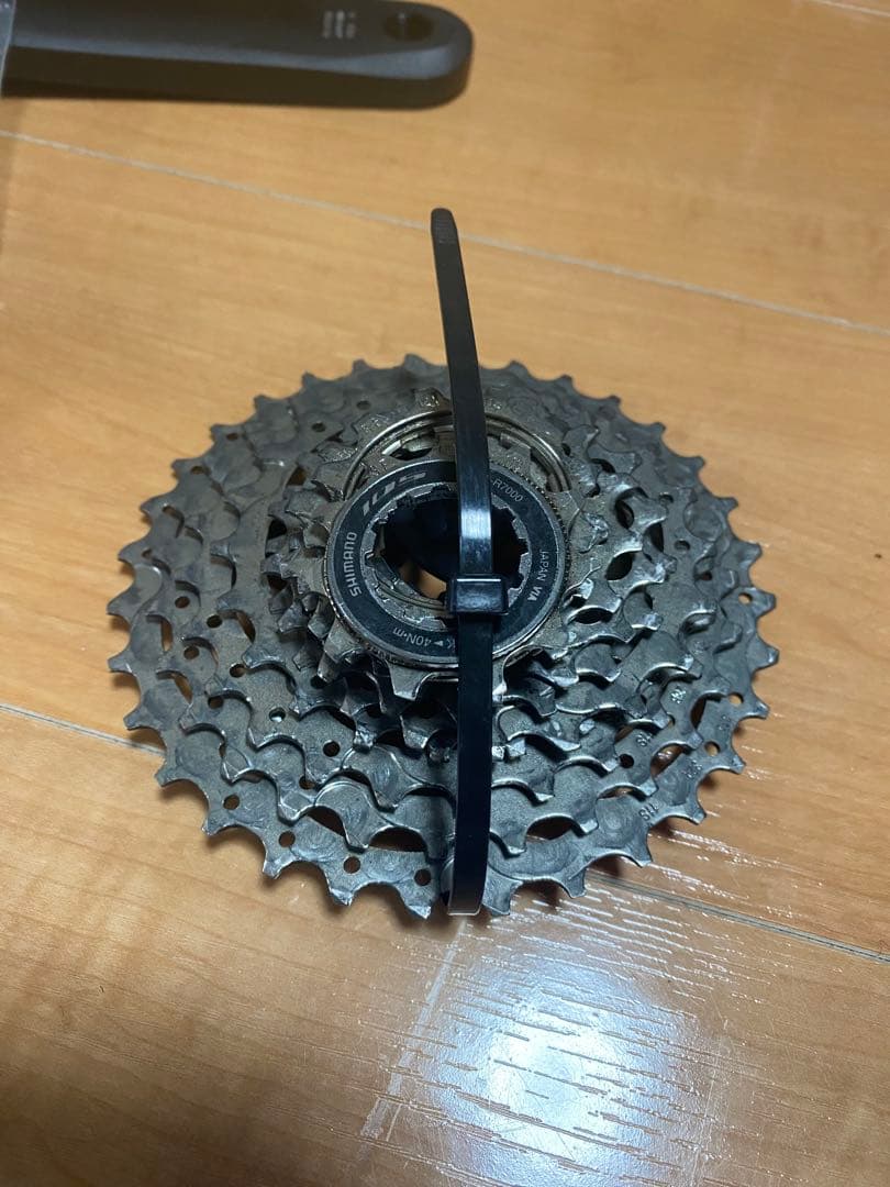 SHIMANO 105 コンポーネントセット 中古車外し