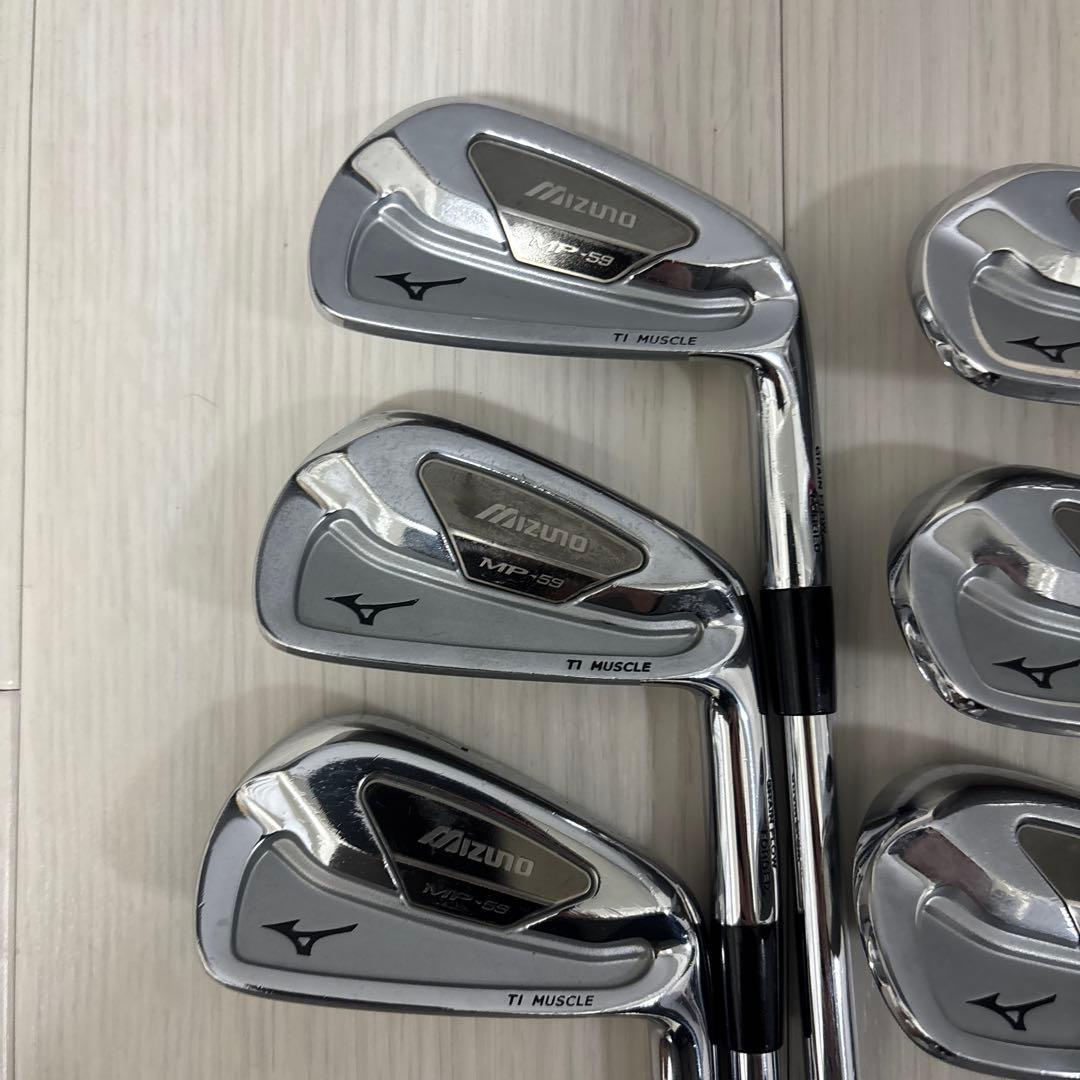 ミズノ Mizuno MP-59 TI MUSCLE アイアンセット 6本