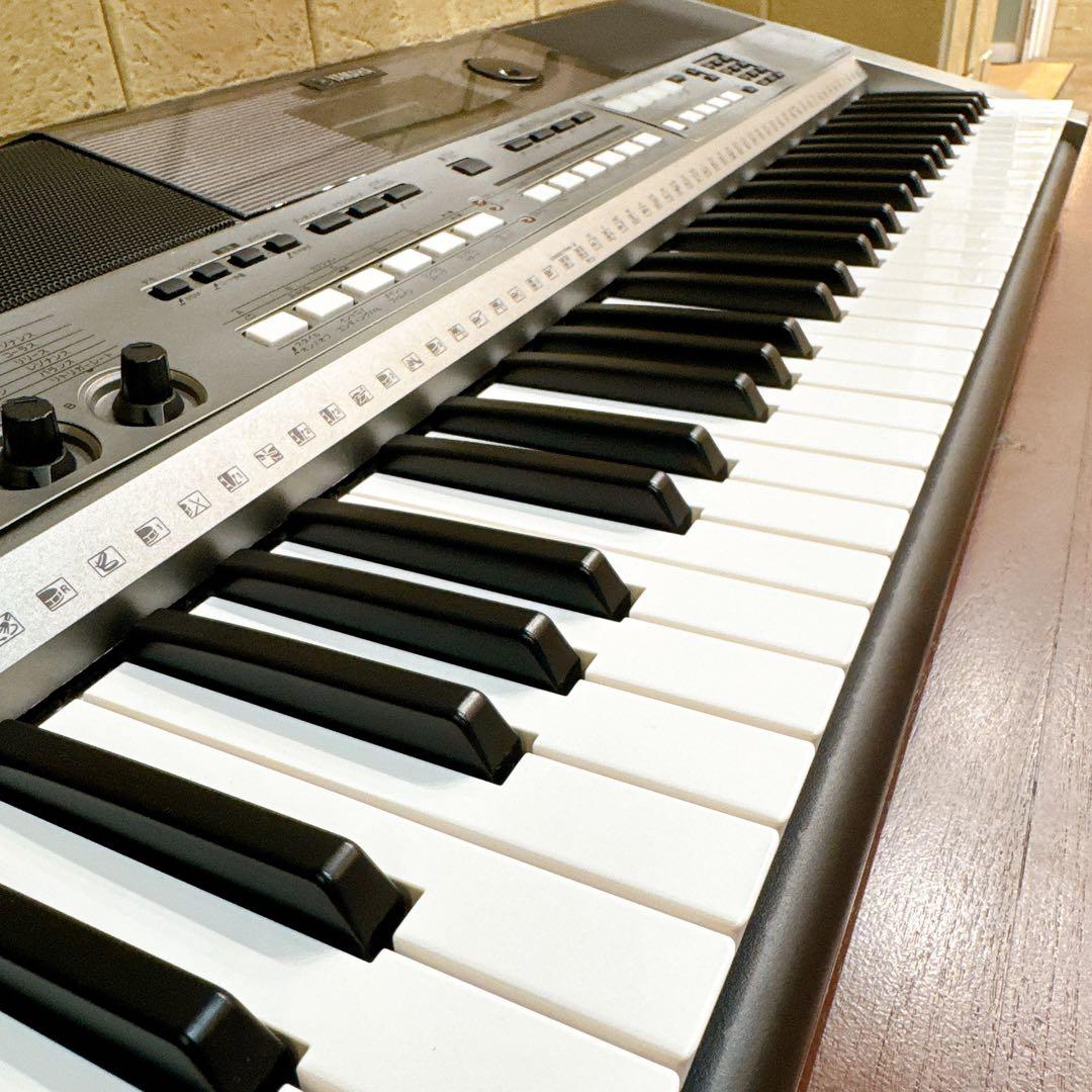 【美品】YAMAHA PSR-E443 61鍵盤 電子キーボード 純正ケース付