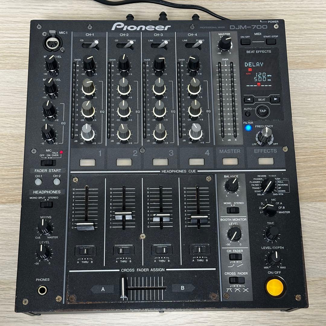 PIONEER DJM-700-K DJミキサー パイオニア