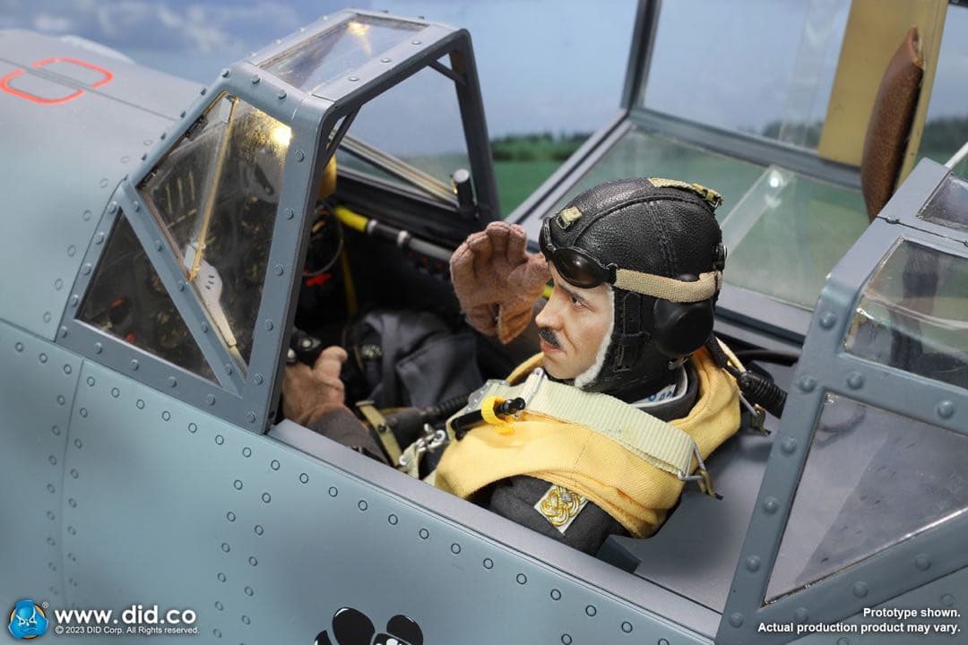 1/6 DID社　WW2ドイツ空軍　メッサーシュミットBf109 コックピット