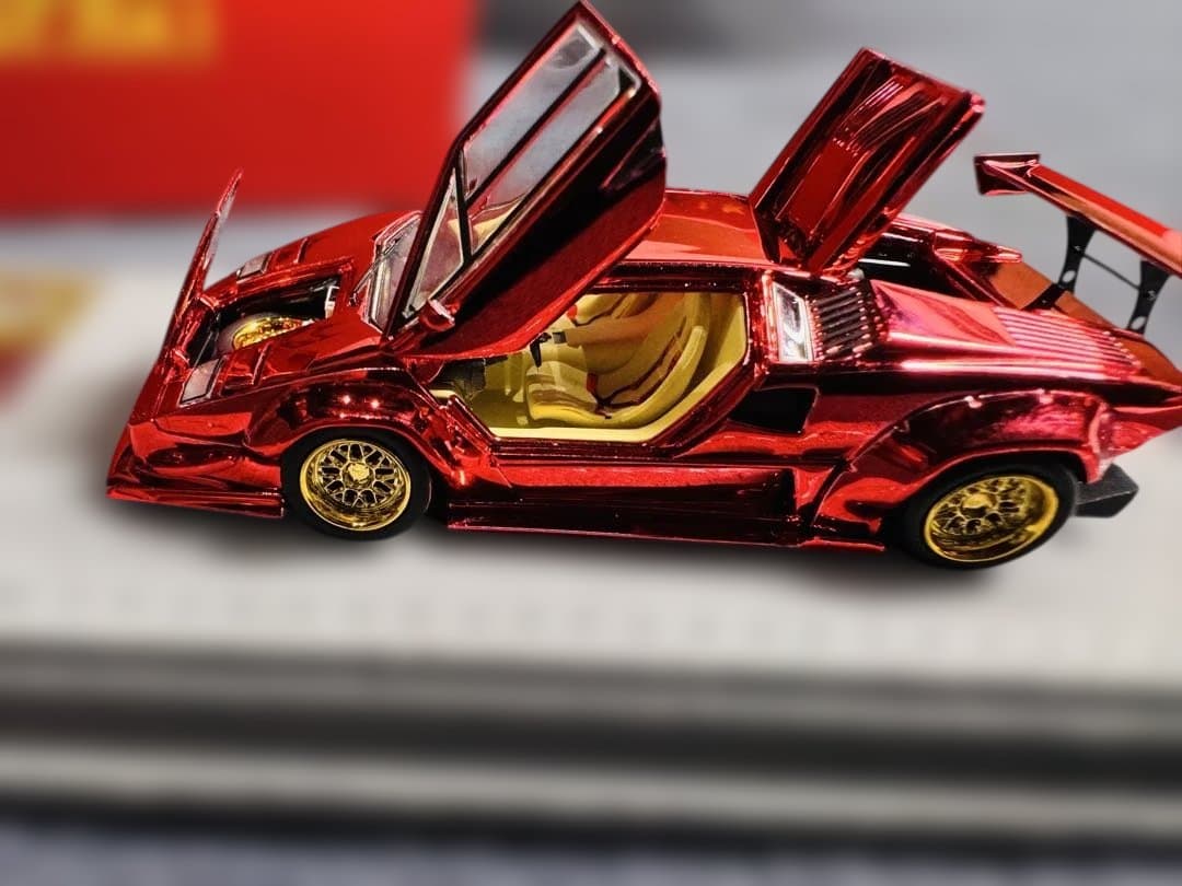 TOPART 1/64 LBWK chrome red 限定モデル436/999