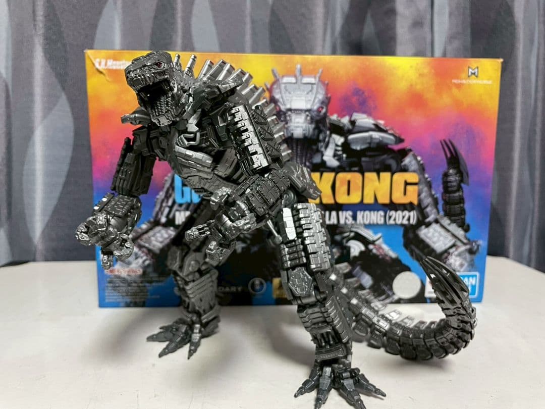 ゴジラ2021&メカゴジラ2021　SH.モンスターアーツ【中古】箱いたみ