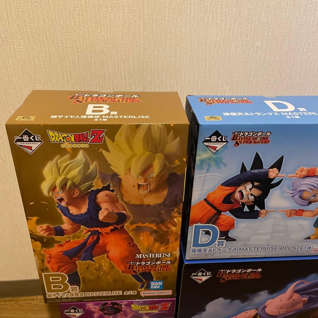 【4点セット】ドラゴンボールZ 一番くじBCDラストワン賞