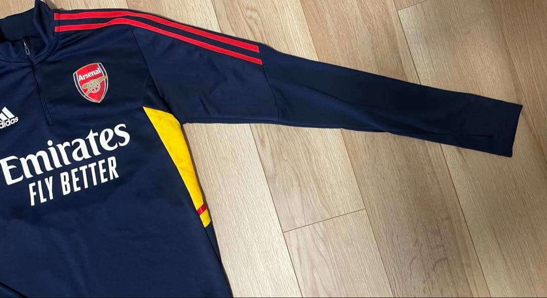 adidas アーセナル　Arsenal トレーニングトップ　中古　国内M