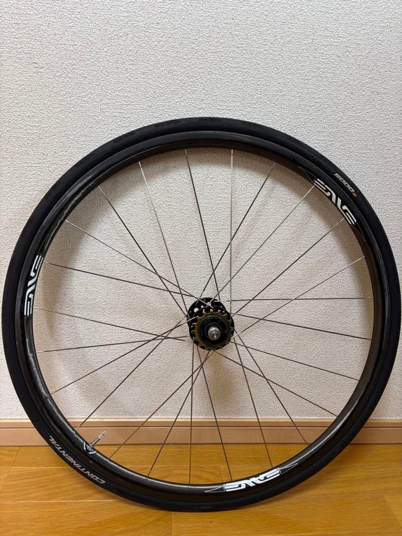ENVE ROAD 25 ×philwood pro track hub コグ付