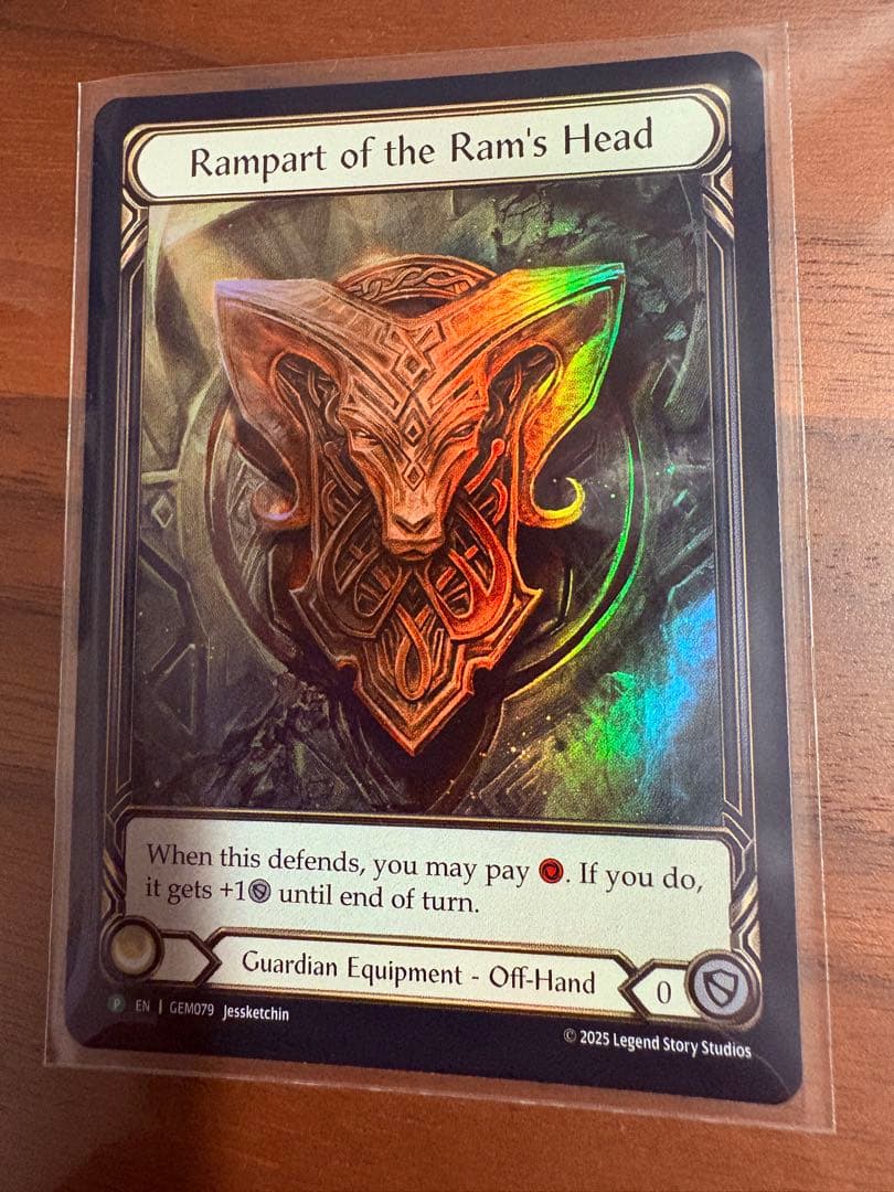 Rampart of the Ram's Head プロモ RF 未使用 FaB