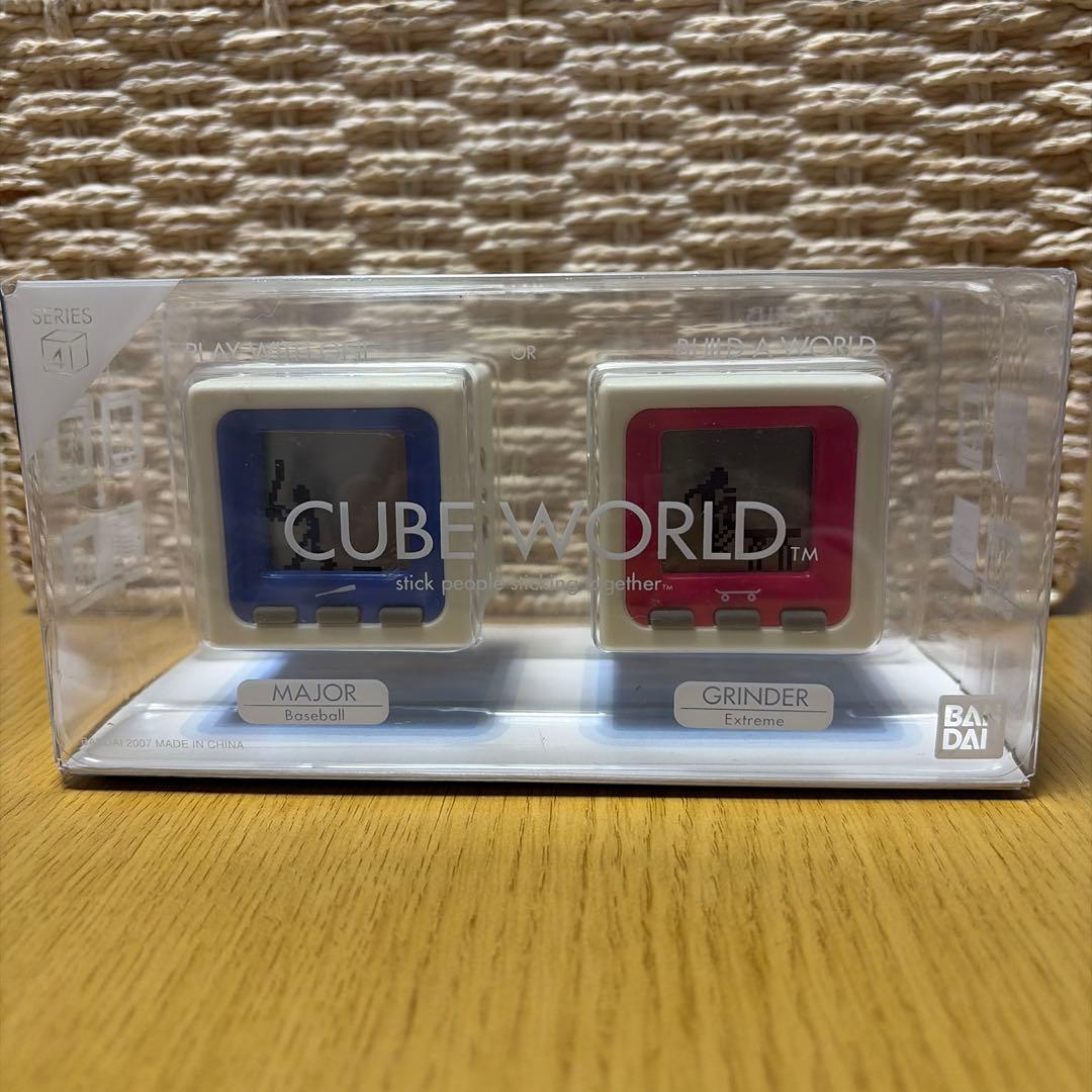 【未使用】CUBE WORLD シリーズ4 MAJOR & GRINDERセット