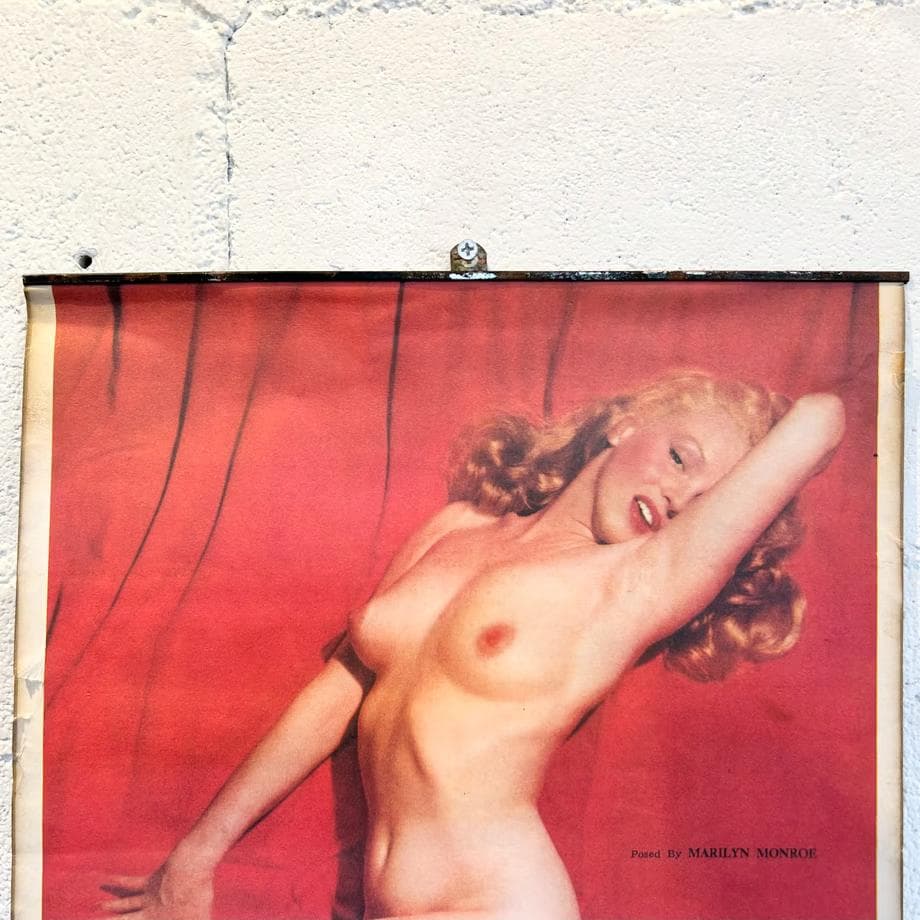カレンダー・スケジュール 50s Marilyn Monroe dead stock calendar