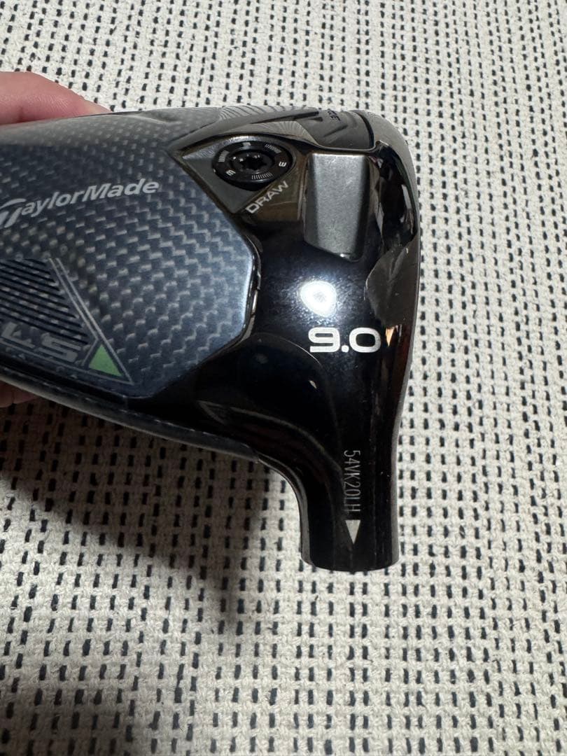 TaylorMade Qi35LSドライバー 9.0度 ヘッド及びカバー