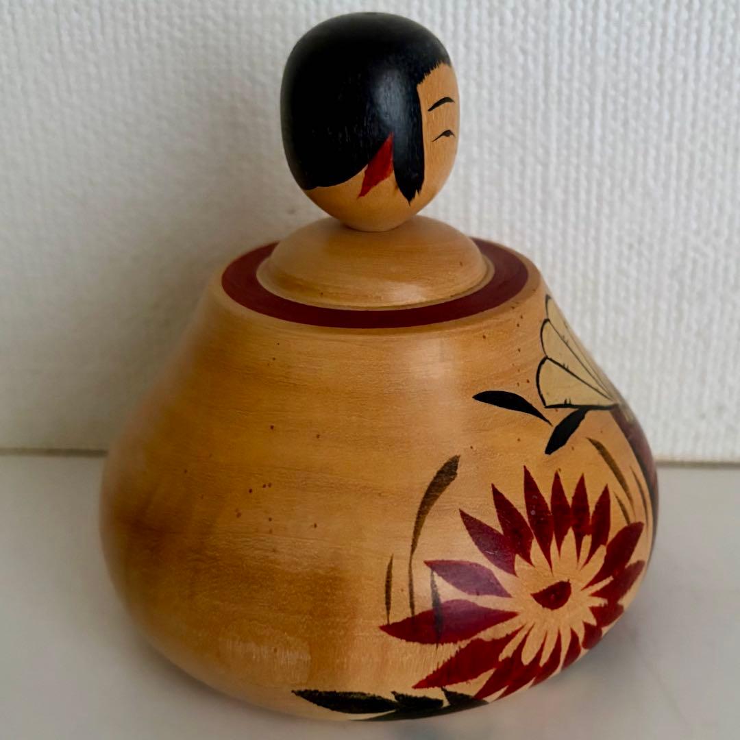 鳴子系　柿澤是伸　雛こけし　【まとめ買い申請でお値引】伝統工芸　レトロ